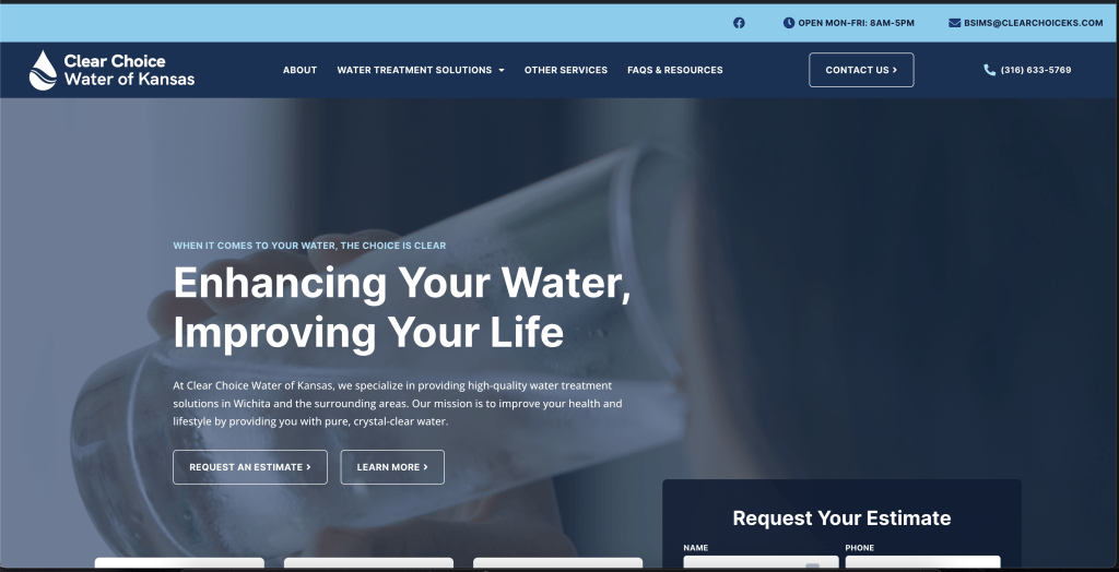 Water Treatments | Clear Choice Water of Kansas | West Wichita, KS